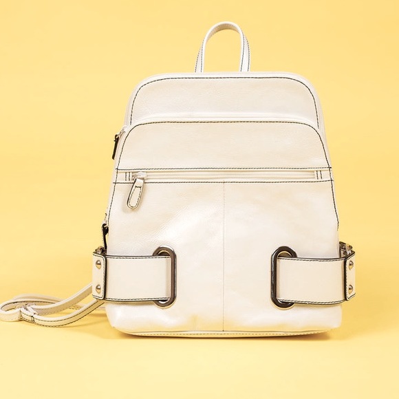 Wilsons Leather | Bags | Wilsons Leather Y2k Vintage White Backpack ...